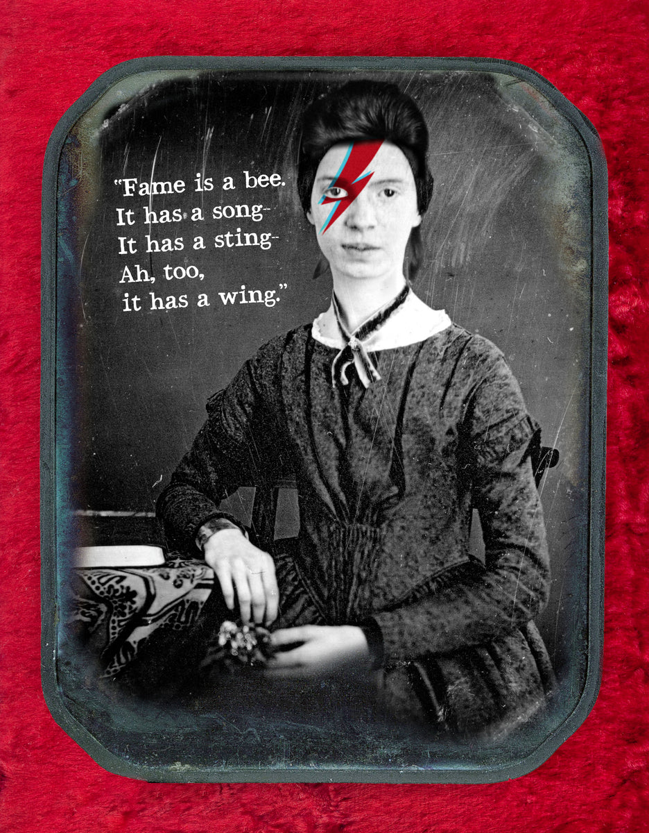 Emily Reimagined "Fame is a Bee" – Hope and Feathers Framing