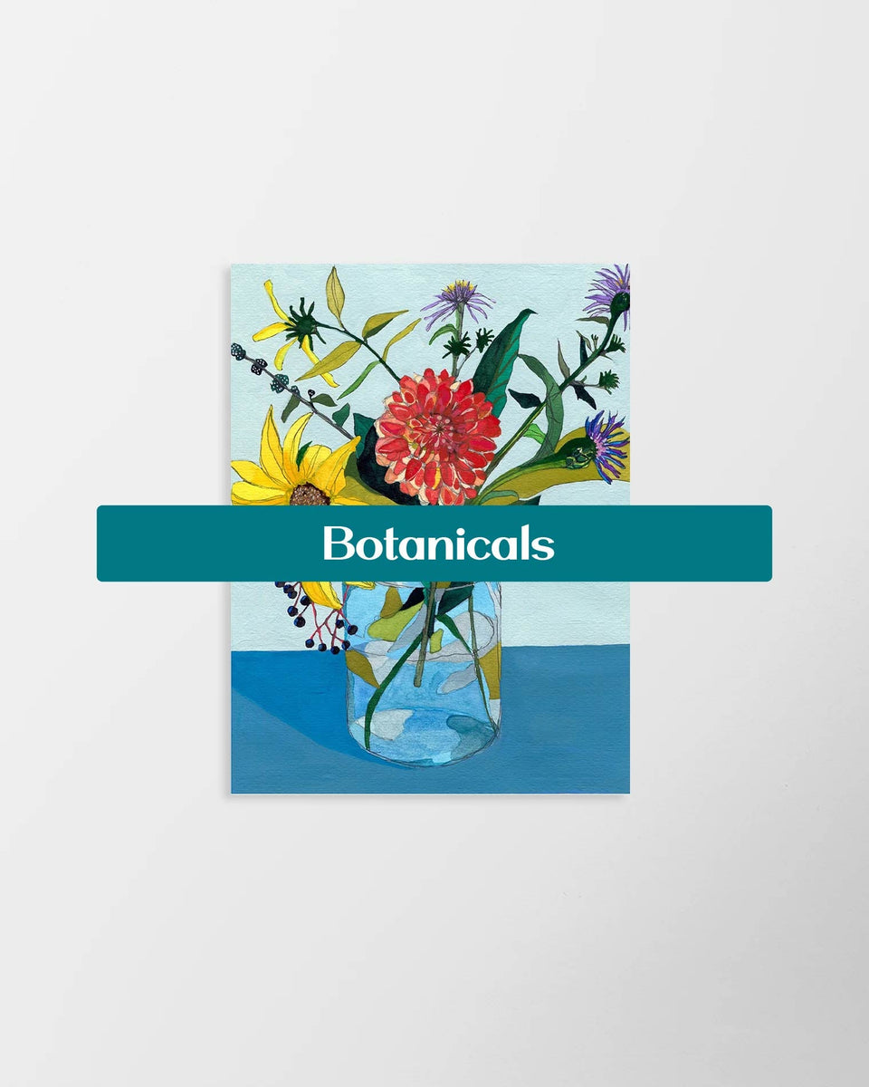 Botanicals by Malaika Ross – Hope and Feathers Framing