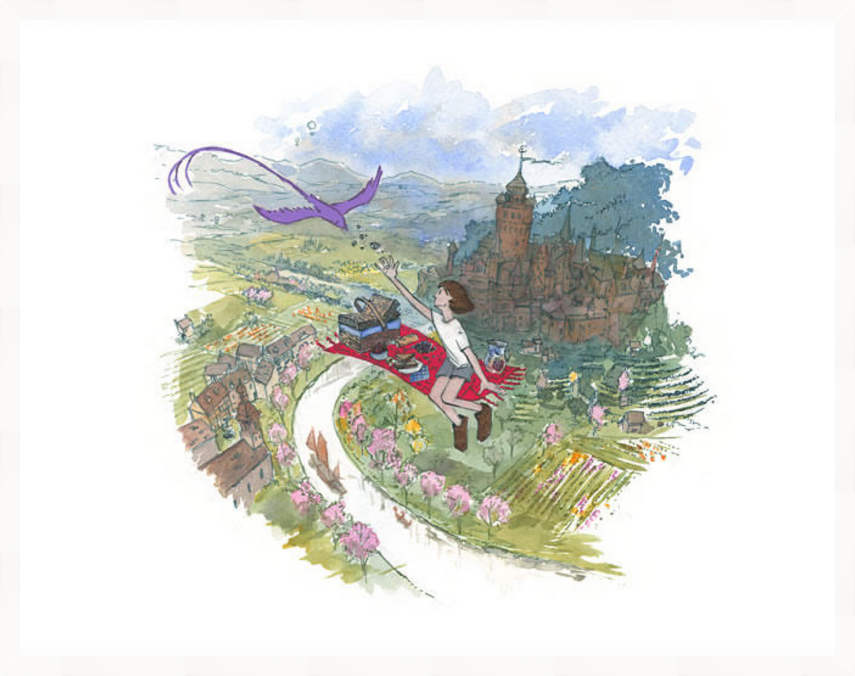 Spring – signed print by Aaron Becker – Hope and Feathers Framing